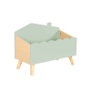 Baú infantil idea para juguetes, verde celadón TOBIAS | Maisons du Monde