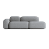 Sofá modular 1 plaza con brazo cubiq tejido | Maisons du Monde