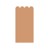 Sticker adhésif en vinyle arche boho marron 60x150 cm Bohoarch ...