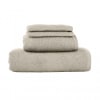 Lot de 2 serviettes de toilette 100% coton gris anthracite 50x90 ...