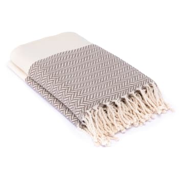 Manta plaid 130x170 topo Stockholm | Maisons du Monde