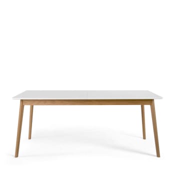 Table à manger extensible 8/12 personnes L180/270 Bronx | Maisons du Monde
