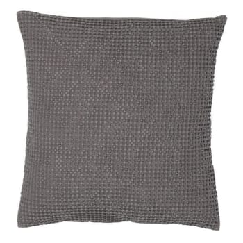 Coussin nœud gris 25x25 | Maisons du Monde