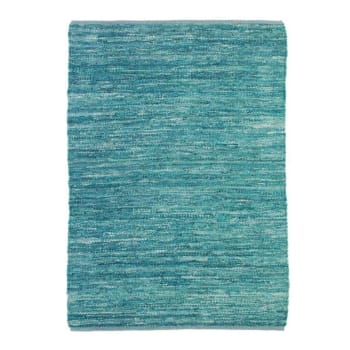 Tappeto vintage effetto patinato blu 120x170 Stelle | Maisons du Monde