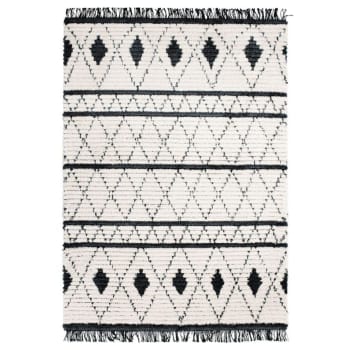 Tapis en laine beige 160x230 Softy | Maisons du Monde