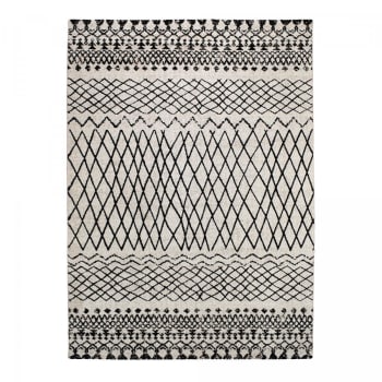 Tapis berbère motif ethnique, idéal pour un salon, beige 160x230 Maro | Maisons du Monde