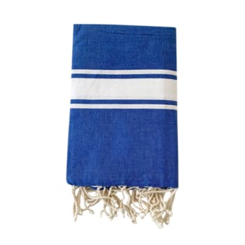Fouta coton vert tilleul 100x200 Hossegor | Maisons du Monde