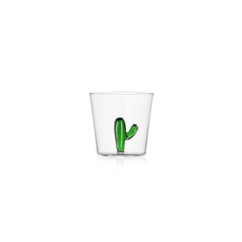 Verre tumbler fleur de cactus CACTUS AMBER FLOWER | Maisons du Monde