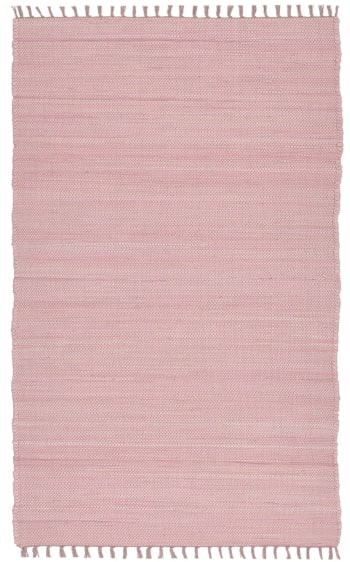 Tapis coton Rouge 120 X 120 | Maisons du Monde