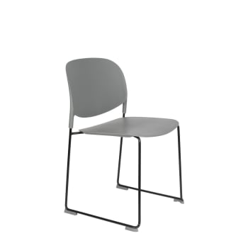 Sedia in polipropilene ocra Stacks | Maisons du Monde