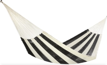 Amaca con supporto in legno tela di cotone ecru 3,15 m 1 persona LAGOA ...