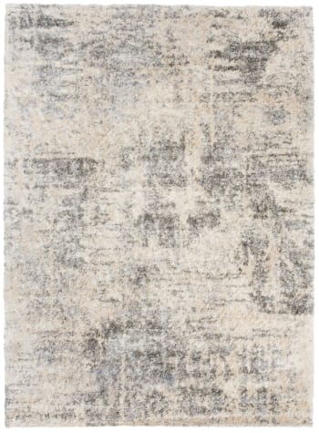 Tappeto salotto beige blu crema geometrico astratto 120x170 ASTHANE ...