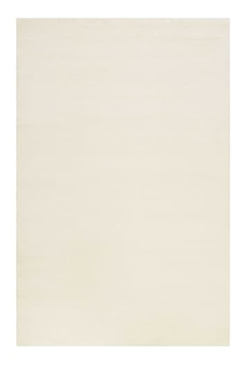 Fauteuil à bouclettes blanches en bois et tissu Lorens | Maisons du Monde