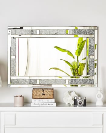 Specchio 61 cm 91 cm Argento Bubry | Maisons du Monde