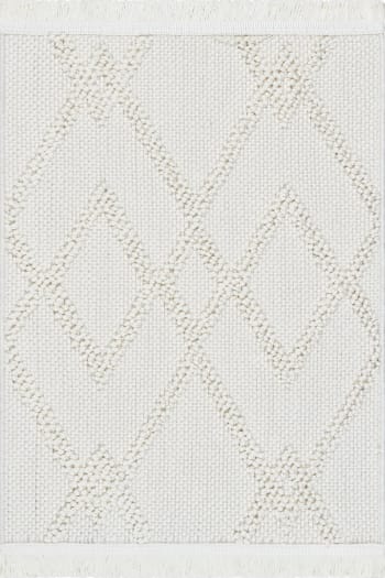 Tapis berbère en coton écru 60x90 BLIDA | Maisons du Monde