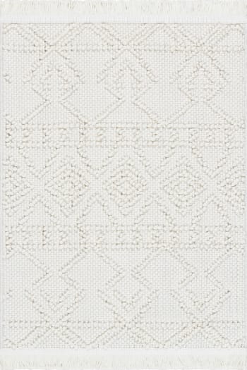 Tapis berbère en coton écru 60x90 BLIDA | Maisons du Monde