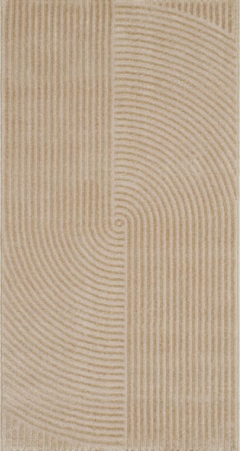 Tapis beige motif en relief - 160x230 BIANCA | Maisons du Monde