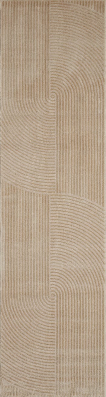 Tapis beige motif en relief - 160x230 BIANCA | Maisons du Monde