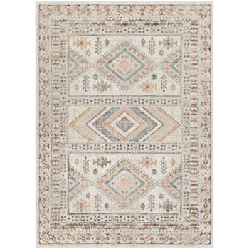 Tapis Vintage Oriental Rose/Blanc 160x213 Celia | Maisons du Monde