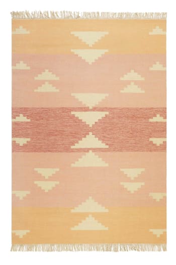 Ethnoteppich mit kurzem Flor in mehrfarbig, 60X120 cm Story | Maisons ...