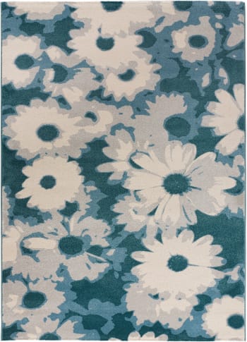 Alfombra azul 120x170 MARA | Maisons du Monde
