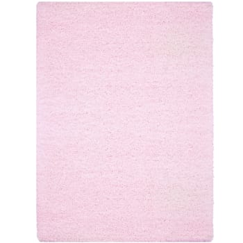 Tapis Rose 61 X 91 cm August shag | Maisons du Monde