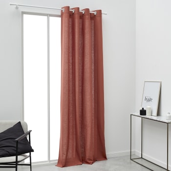 Rideau 100% coton uni 140x260 cm | Maisons du Monde