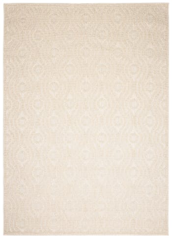 Alfombra beige/beige 79 x 152 cm Courtyard | Maisons du Monde