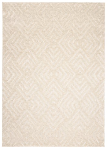 Tappeto per interno ed esterno crema/beige 80x150 Cleo | Maisons du Monde