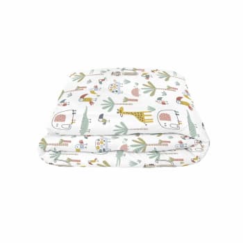 Colcha bouti infantil algodón multicolor 90(190x270cm.) Kibo | Maisons ...