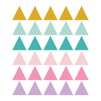 Stickers muraux en vinyle terrazzo rose et lilas Terrazzo | Maisons du ...