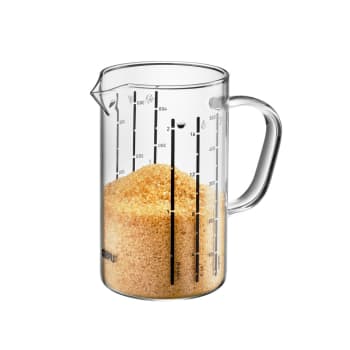 Verre doseur rouge 58cl MESURE | Maisons du Monde