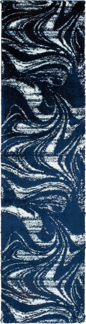 Alfombra moderna de tejido plano azul turquesa 140x200 cm Taki ...