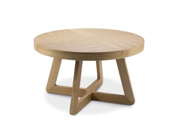 Table à manger ronde 6/8 personnes D140 Faubourg | Maisons du Monde