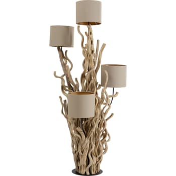 Lampadaire Bois Flotte Maison Du Monde
