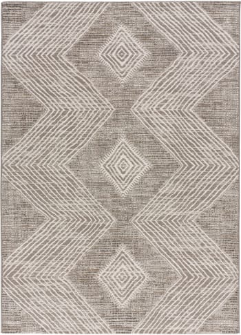 Tapis abstrait gris 140x200 cm Monic | Maisons du Monde