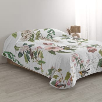 Colcha 100% algodón multicolor 180x260 cm (cama 80/90) Chinoiserie ...