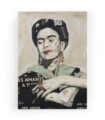 Leinwand 60x40 Frida Kahlo FRIDA KAHLO | Maisons du Monde