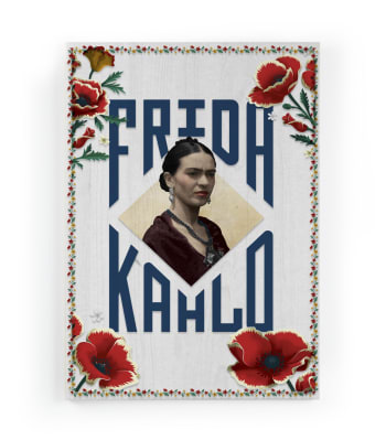 Leinwand 60x40 Frida-Collage FRIDA COLLAGE | Maisons du Monde
