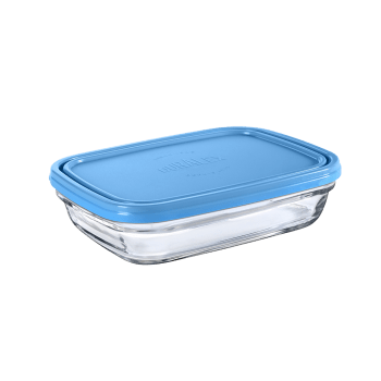 Fiambrera 2 compartimentos en polipropileno blanco y gris Create | Maisons du Monde