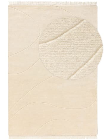 Tappeto di lana verde 70x140 BENT | Maisons du Monde