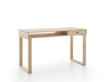 Escritorio de madera maciza natural, color natural VENUS | Maisons du Monde