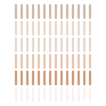 Stickers mureaux en vinyle terrazzo marron et beige Soft terrazzo ...