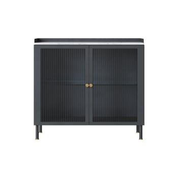Credenza in metallo nero BOLI | Maisons du Monde