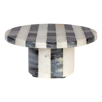 Plateau tournant en marbre blanc D30 | Maisons du Monde