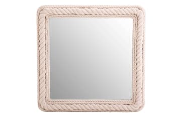 Espejo con relieve pintado a mano | Maisons du Monde