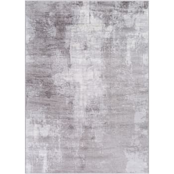 Alfombra abstracta moderna gris/blanco 160x220 Fiona | Maisons du Monde