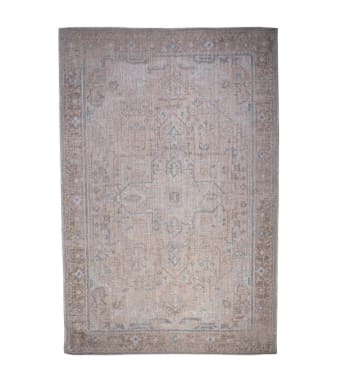 Tapetto in tessuto patchwork bicolore 160 x 230 cm | Maisons du Monde
