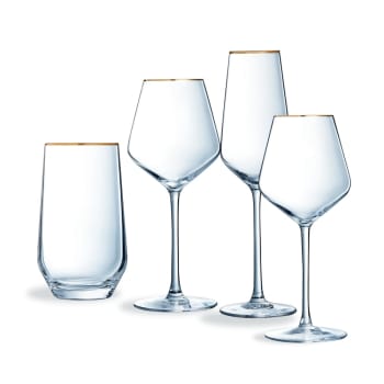 Verres : verre à eau, coupe à champagne, verre à vin et cocktail - Page ...