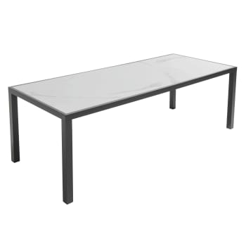 Table de salle à manger 160×90 cm blanche TOKYO | Maisons du Monde
